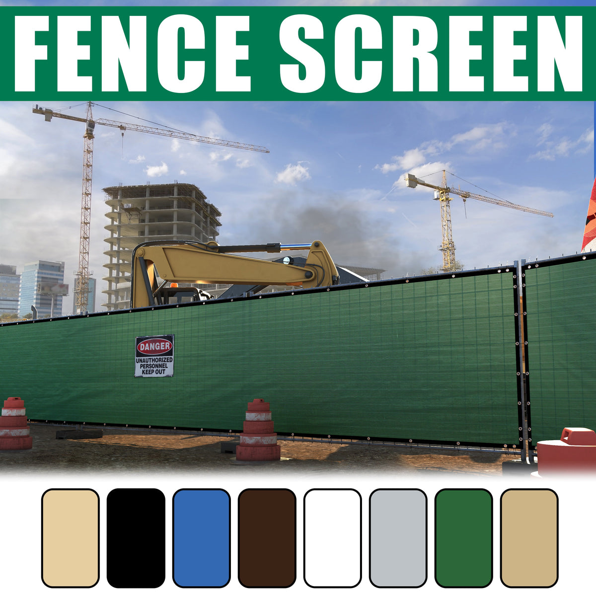 Privacy Fence Screen Sample Set for All Colors | Standard– ColourTree